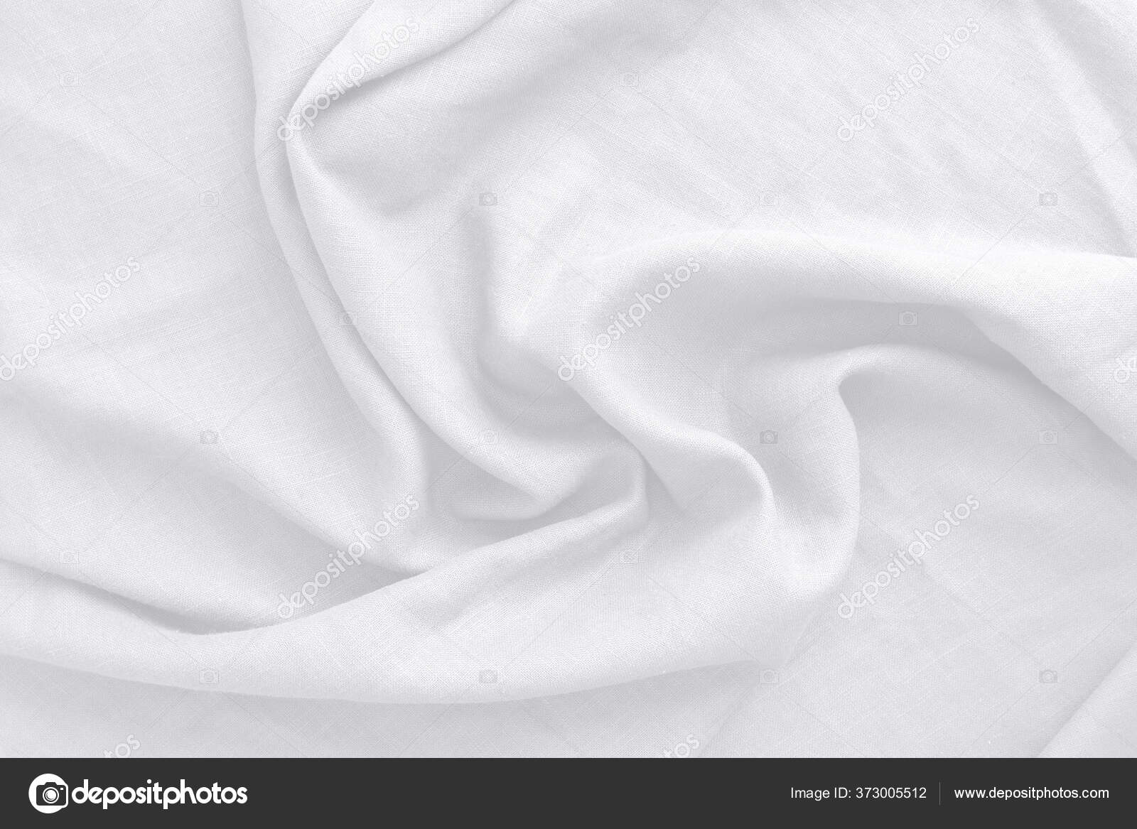 White Cotton Cloth Background