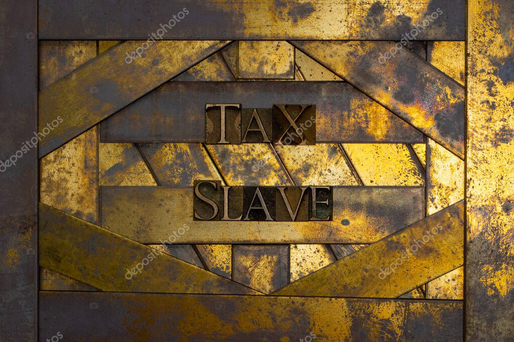 Foto de letras tipográficas auténticas reales que forman el texto de ...