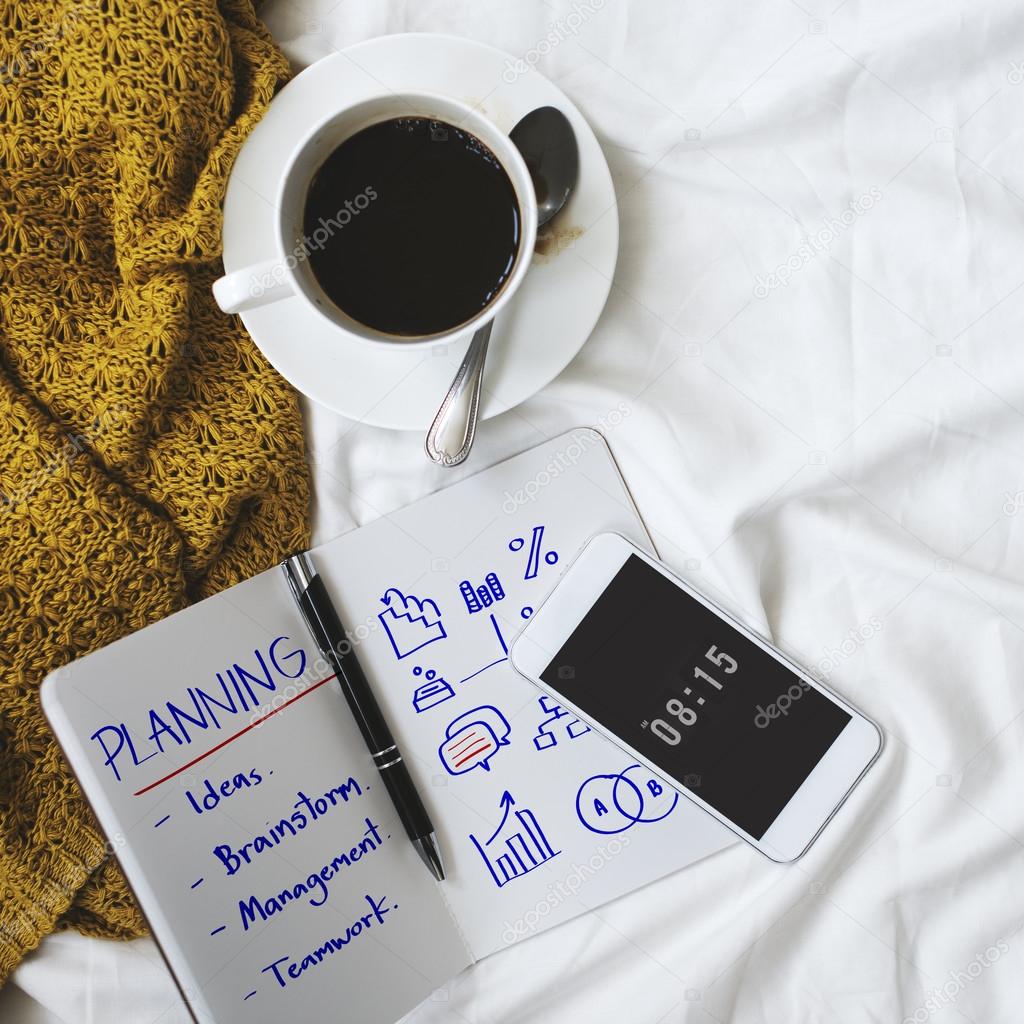 Tiempo de descanso de café Concepto 2023