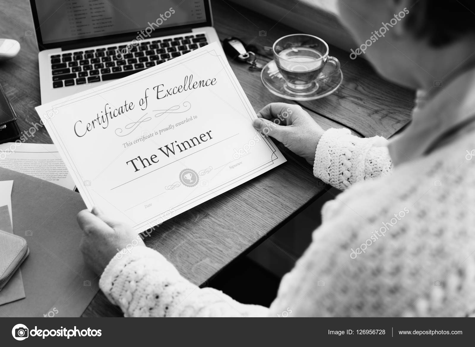Person holding certificate Stock Photo by ©Rawpixel 126956728