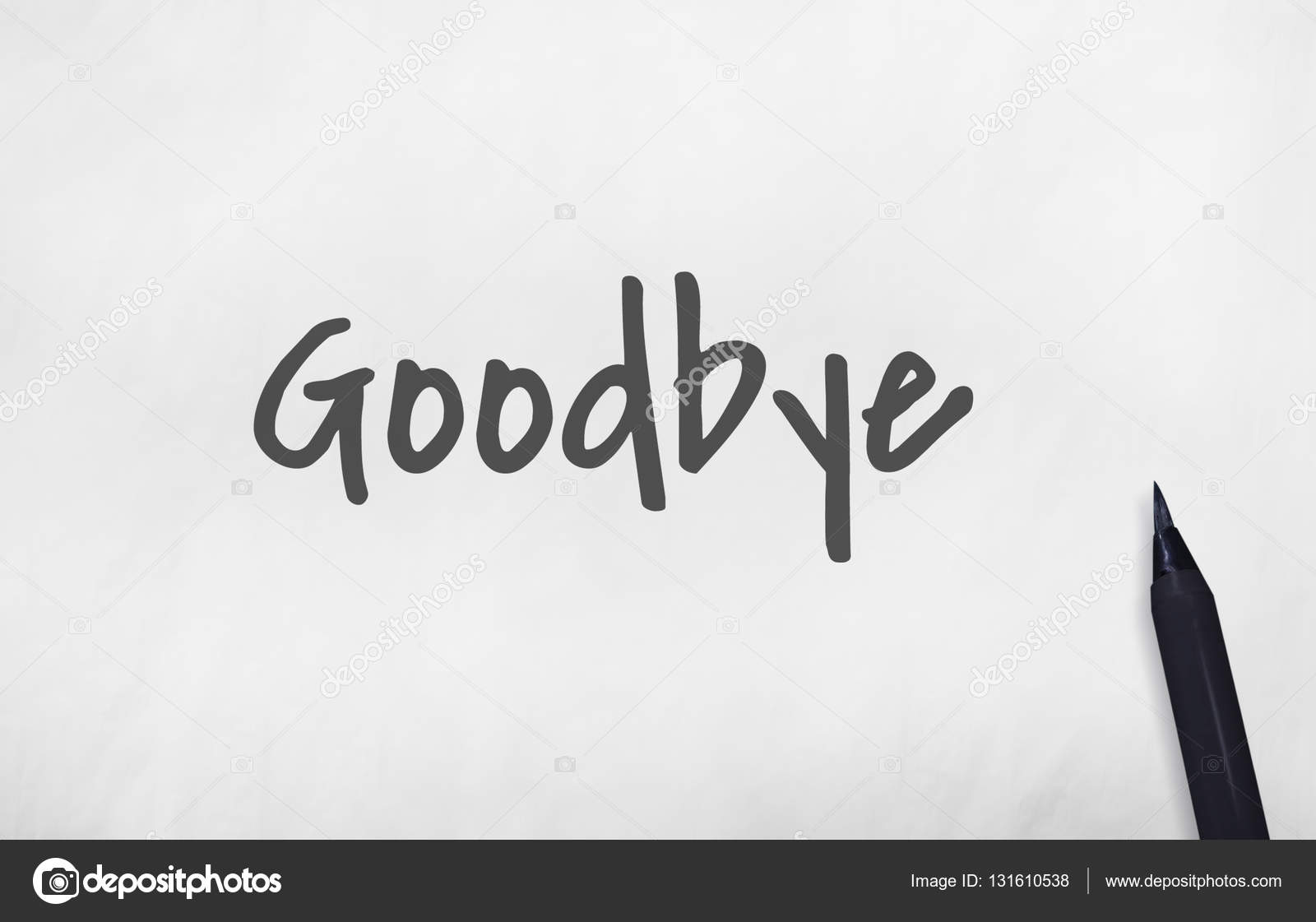 Goodbye | Goodbye Farewell Concept — Stock Photo © Rawpixel #131610538
