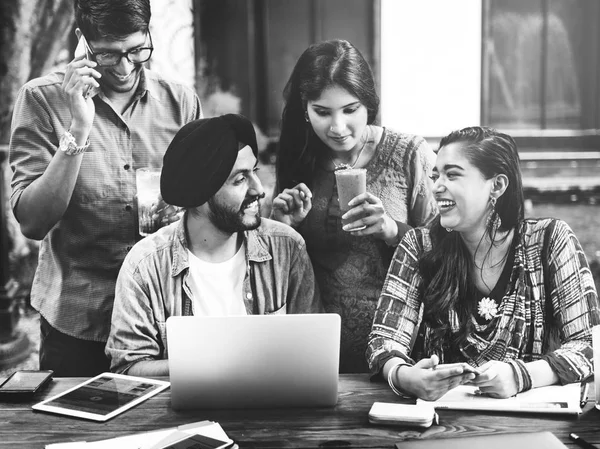 Indian students group Stock Photos, Royalty Free Indian students group ...