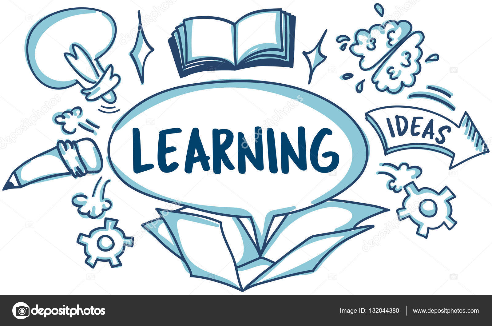 Graphic Text and Learning Concept — Stock Photo © Rawpixel #132044380