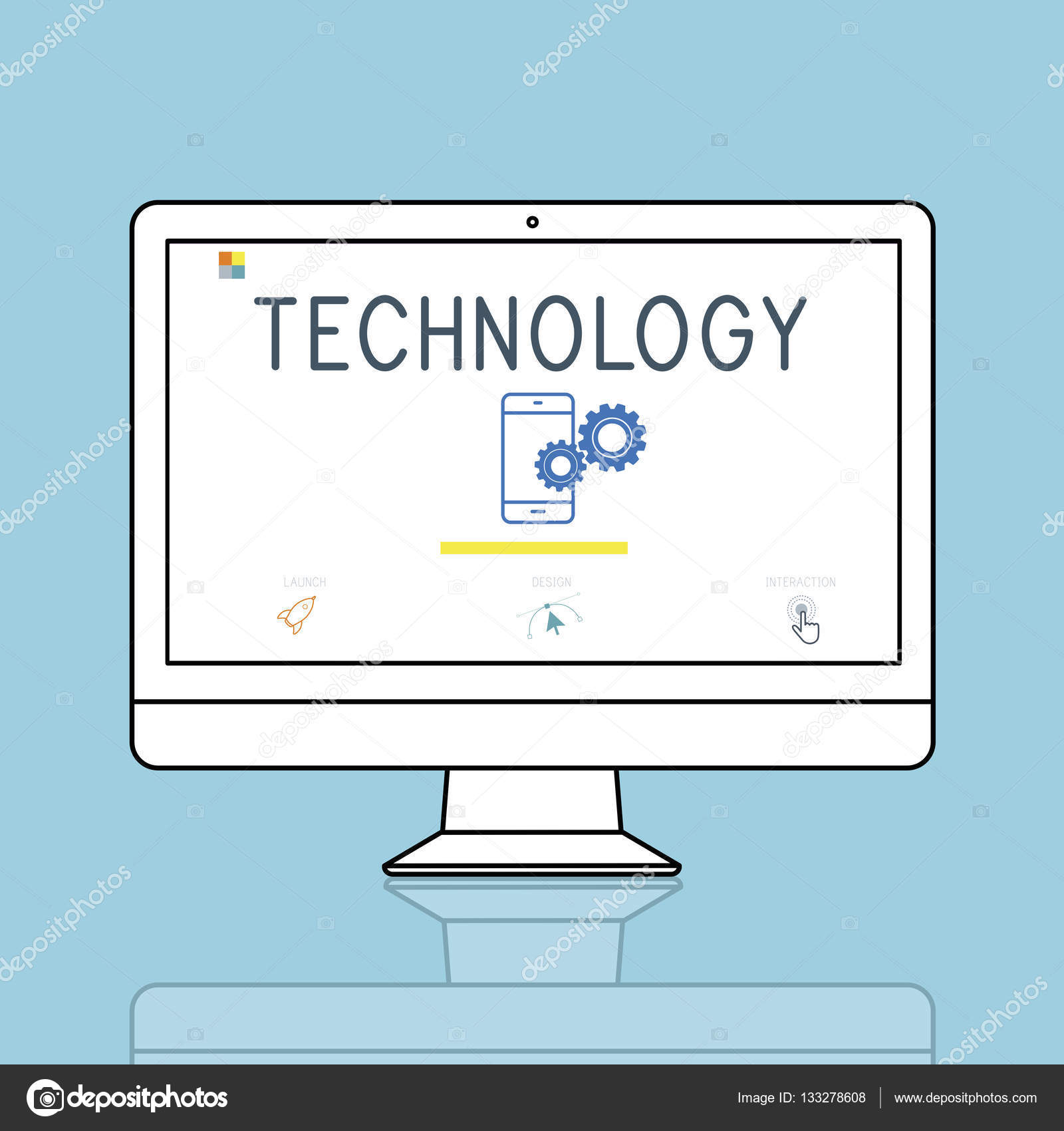 Web design template monitor — Stock Photo © Rawpixel #133278608