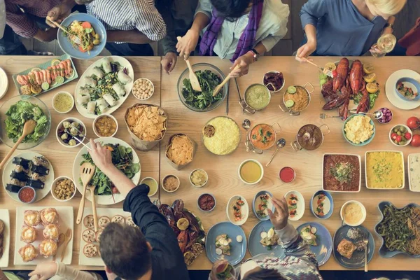 Large group lunch Stock Photos, Royalty Free Large group lunch Images ...