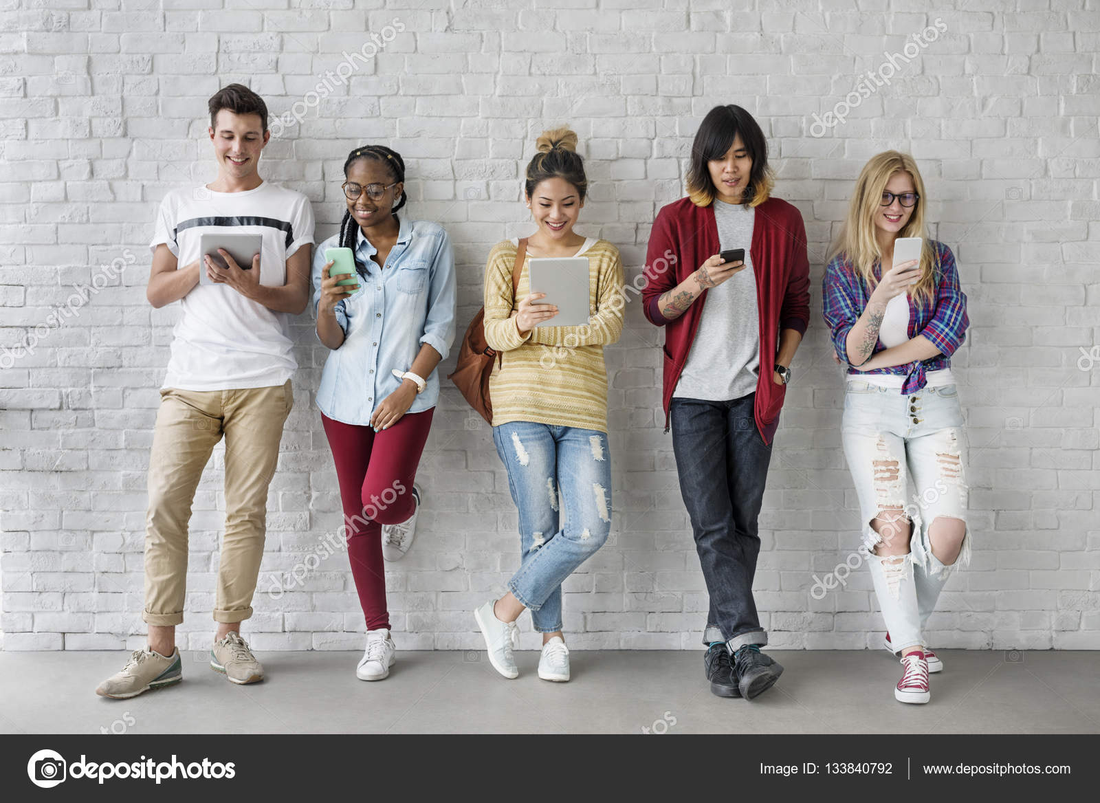 Students using digital devices Stock Photo by ©Rawpixel 133840792