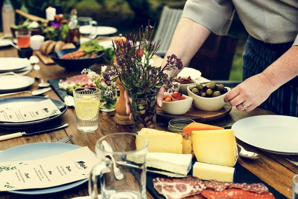 Woman Preparing Table for Dinner Stock Photo by ©Rawpixel 132707052