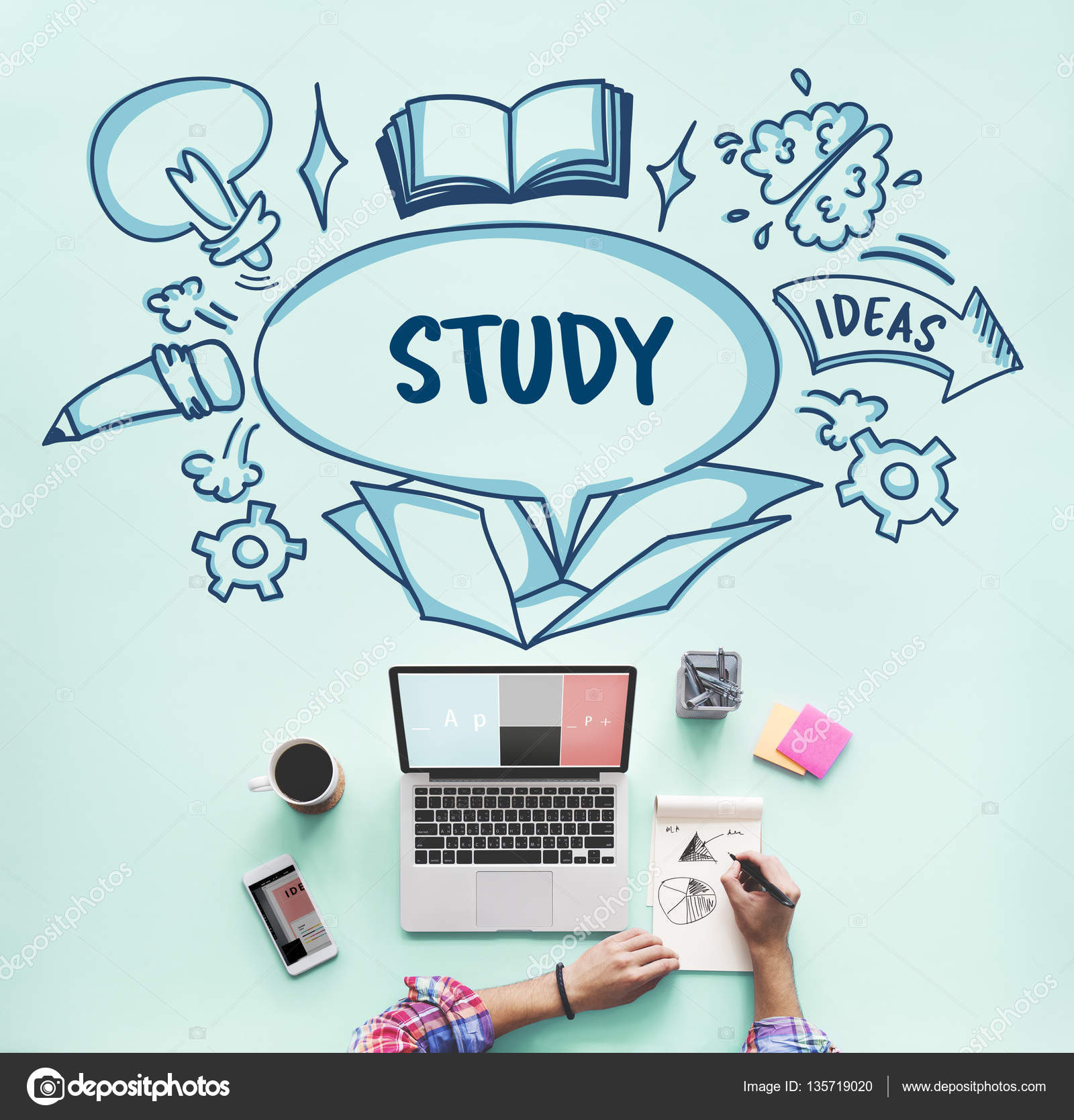 Person writing notes in diary — Stock Photo © Rawpixel #135719020