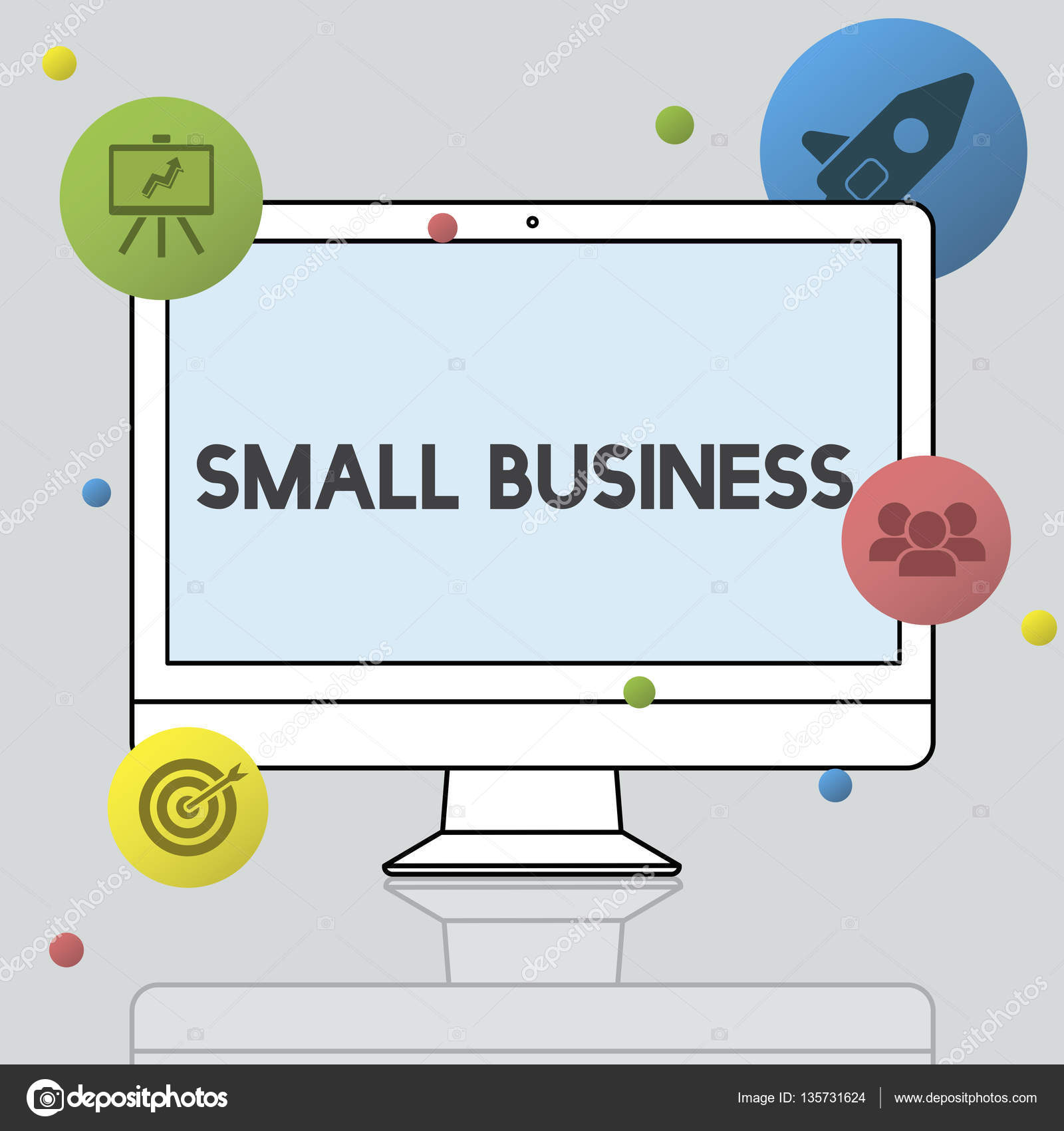 Web design template monitor — Stock Photo © Rawpixel #135731624