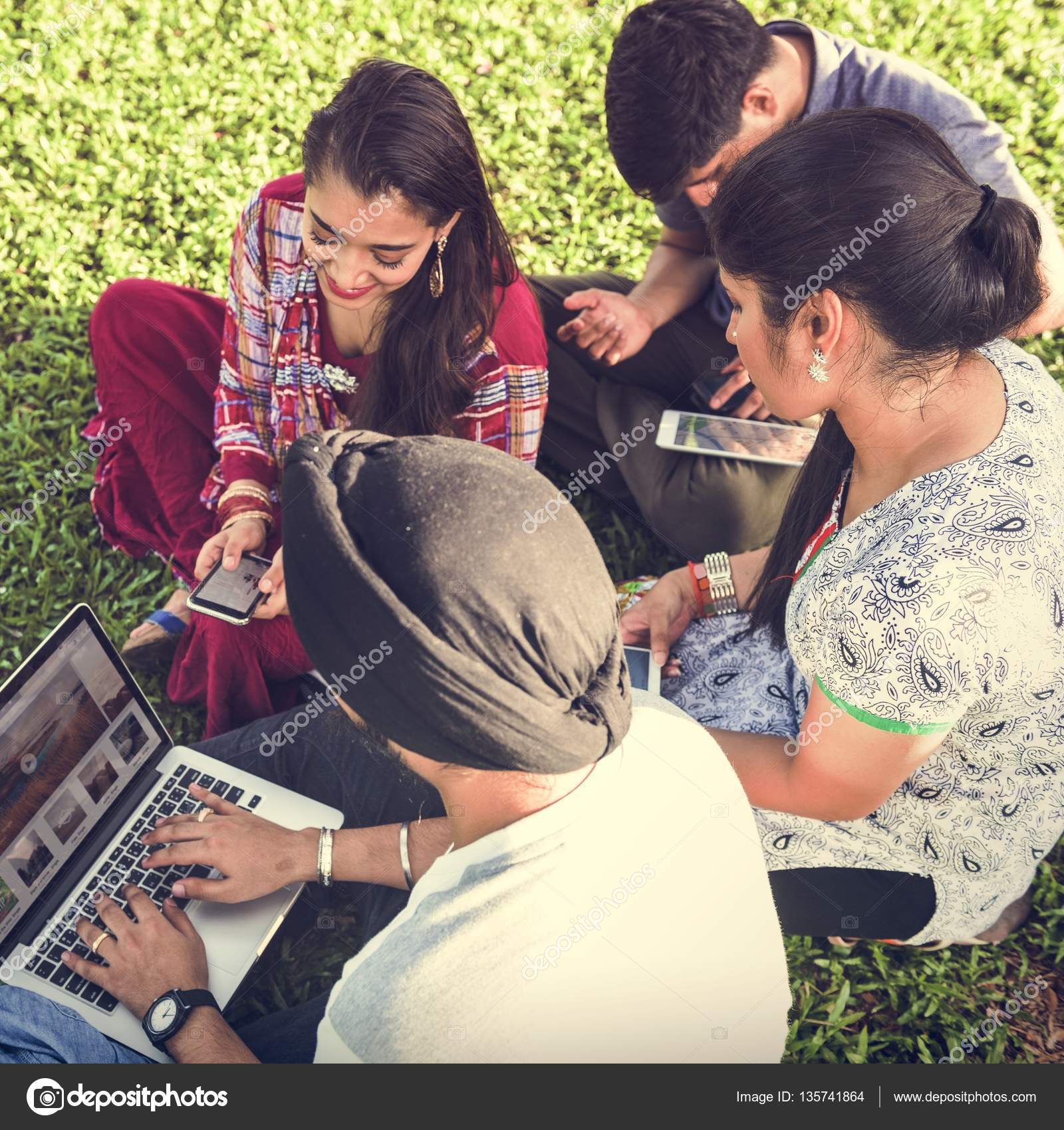 People chilling in park Stock Photo by ©Rawpixel 135741864