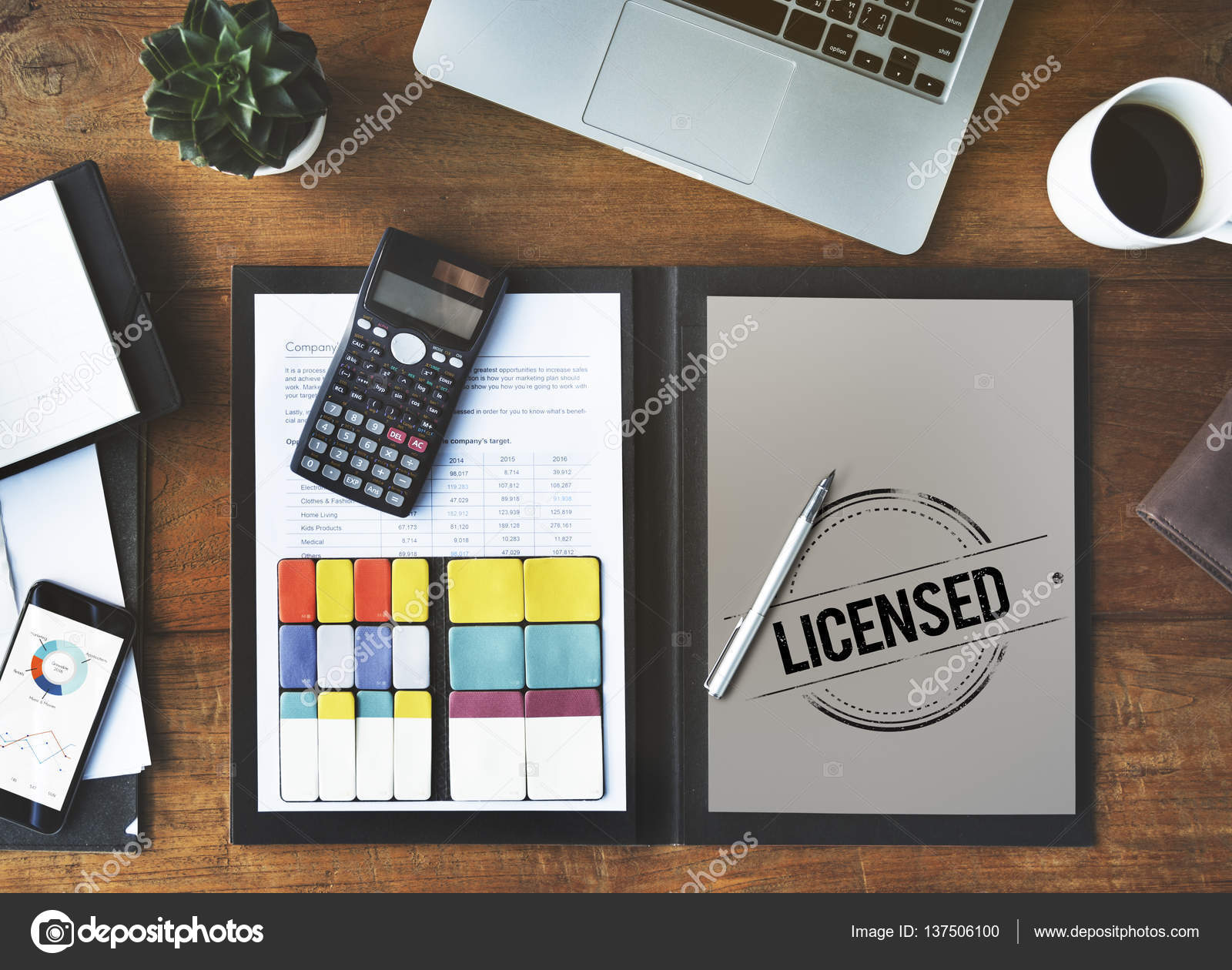 Office workplace table — Stock Photo © Rawpixel #137506100