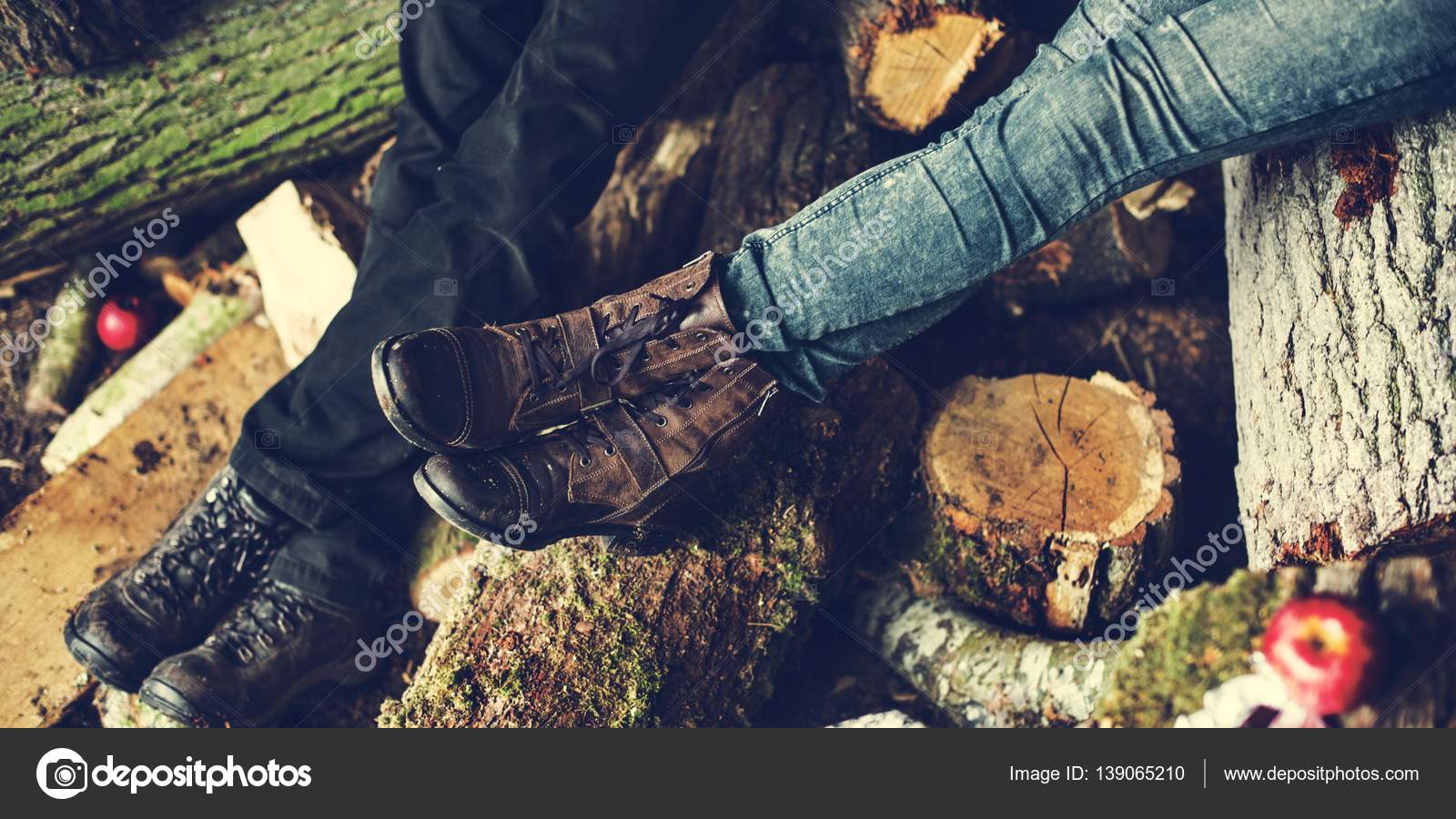 Human Legs in boots Stock Photo by ©Rawpixel 139065210