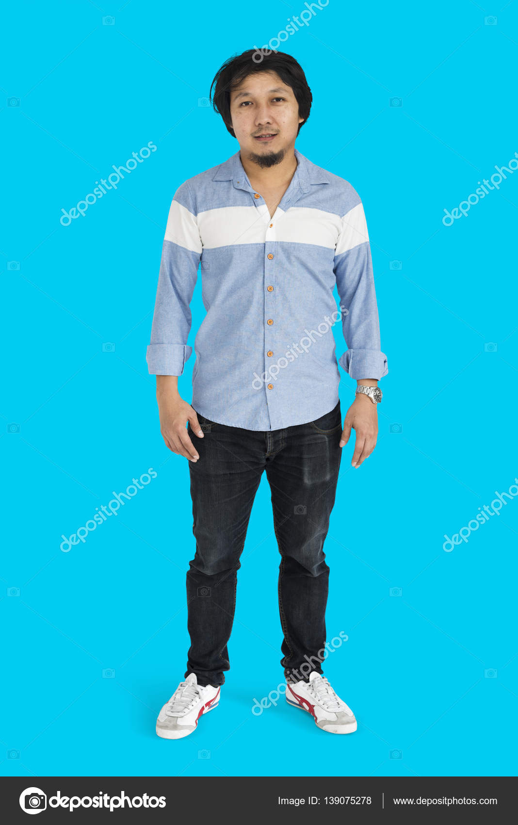 Asian Man posing in the Studio — Stock Photo © Rawpixel #139075278