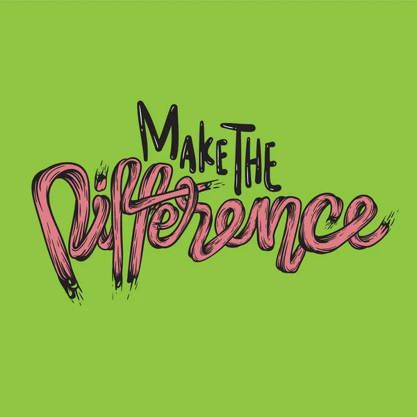588 Make a difference Vectors, Royalty-free Vector Make a difference ...