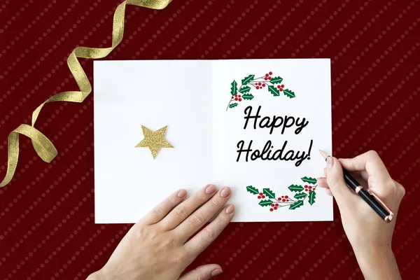 Happy holidays writing Stock Photos, Royalty Free Happy holidays ...