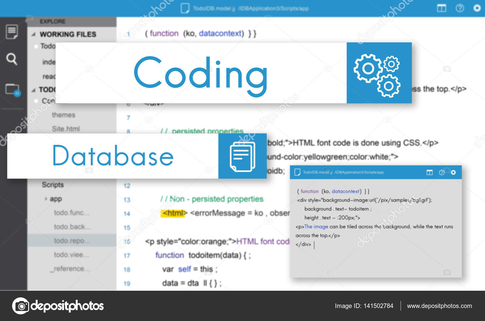 Template with Coding concept — Stock Photo © Rawpixel #141502784