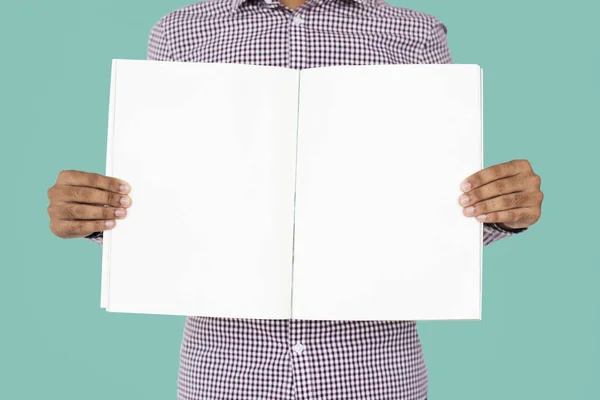 Man holding notebook Stock Photos, Royalty Free Man holding notebook ...