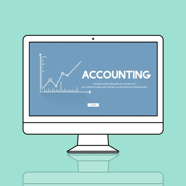 Accounting on screen Stock Photos, Royalty Free Accounting on screen ...
