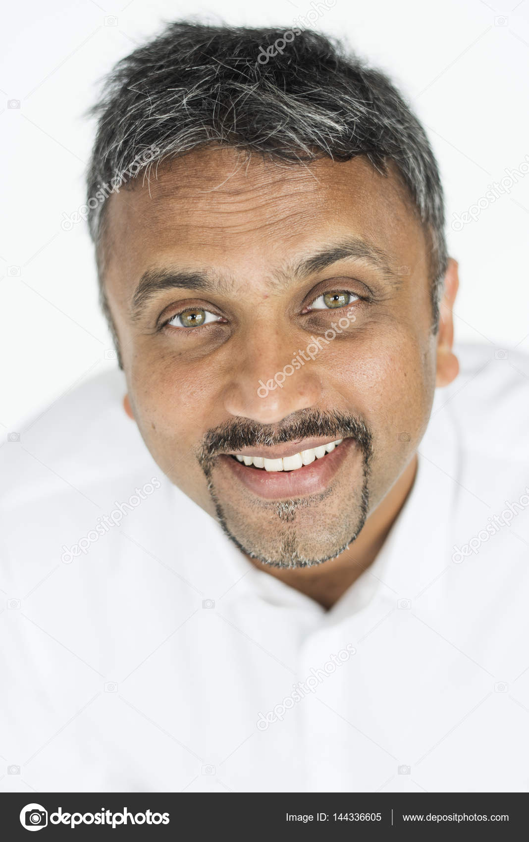 Smiling Indian Man Face
