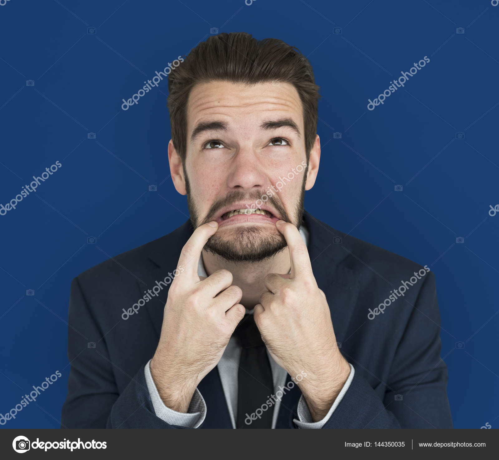 Man making sad face Stock Photo by ©Rawpixel 144350035