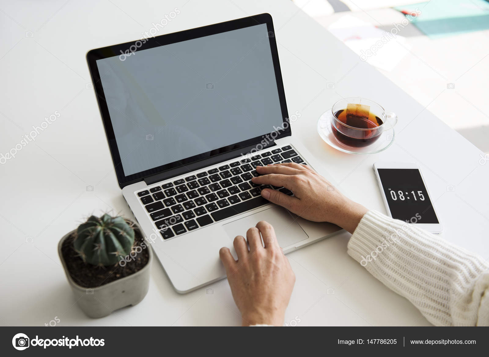 Person using laptop — Stock Photo © Rawpixel #147786205