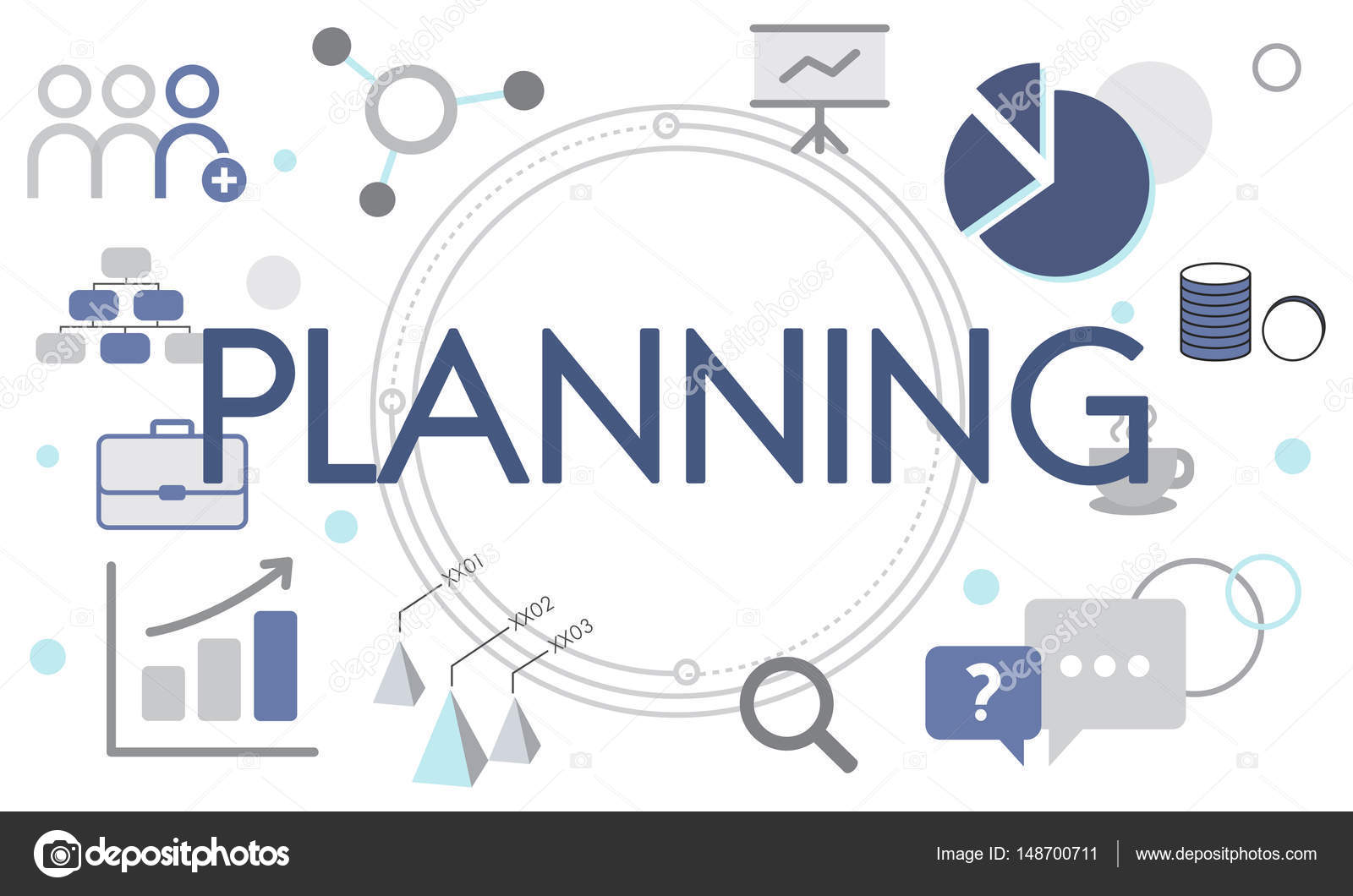 Template with Planning concept — Stock Photo © Rawpixel #148700711