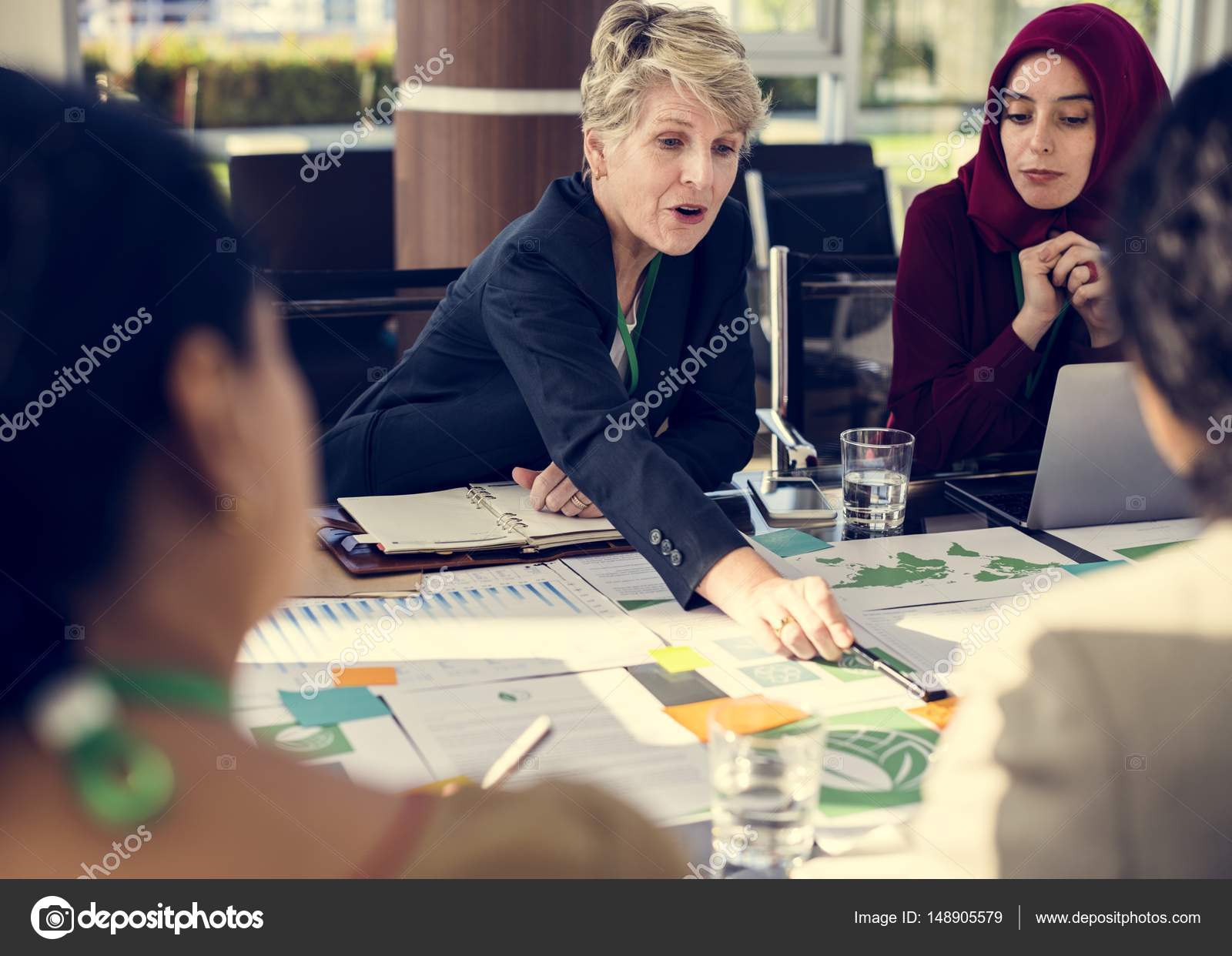 Multiracial people having meeting Stock Photo by ©Rawpixel 148905579