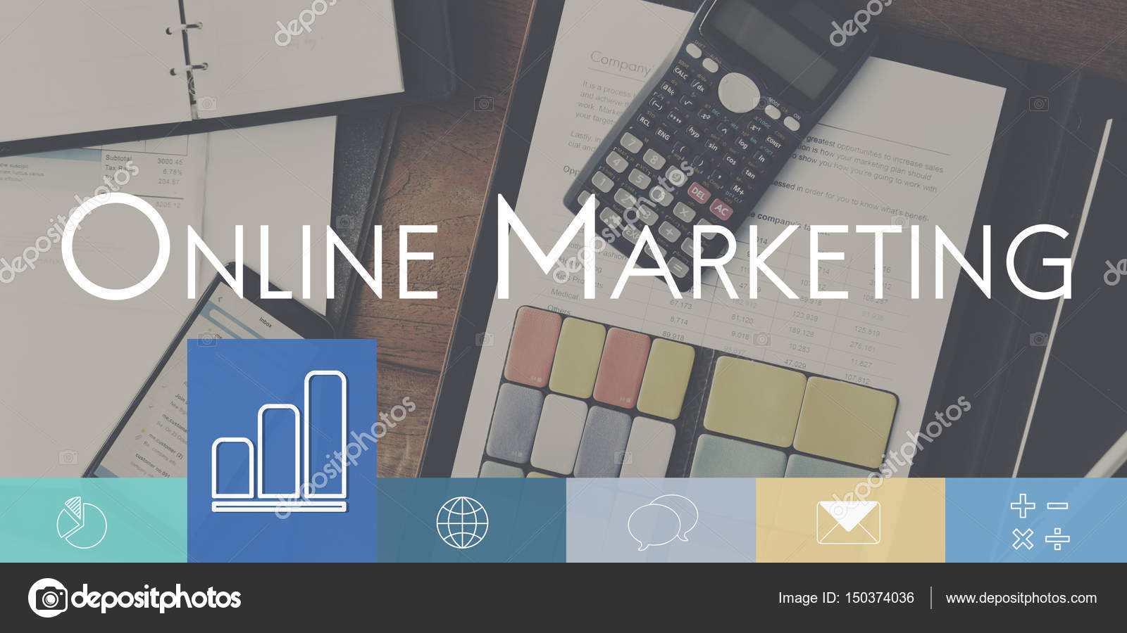 Office workplace table with tools — Stock Photo © Rawpixel #150374036