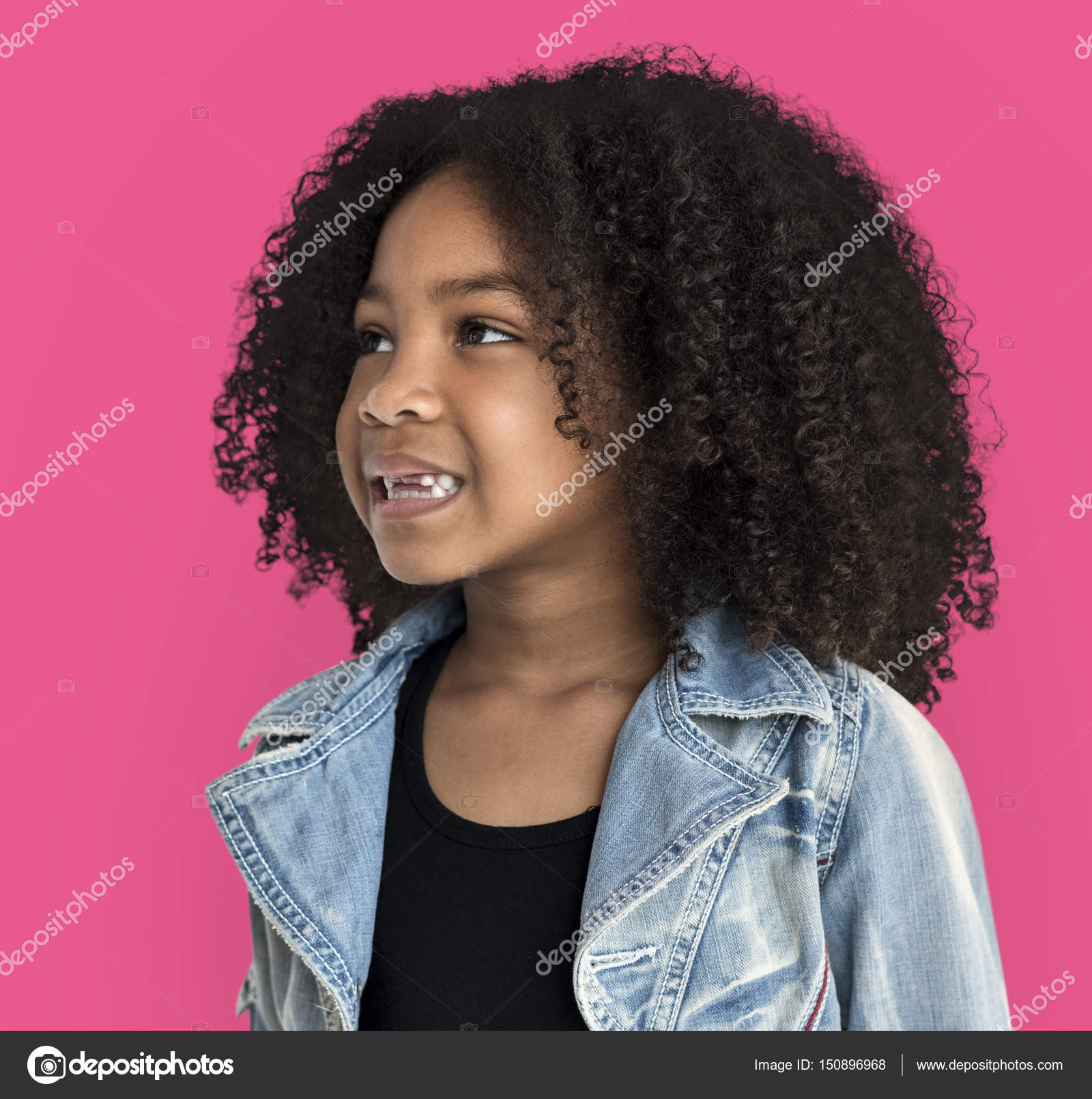 Girl with Smiling Face Expression — Stock Photo © Rawpixel #150896968