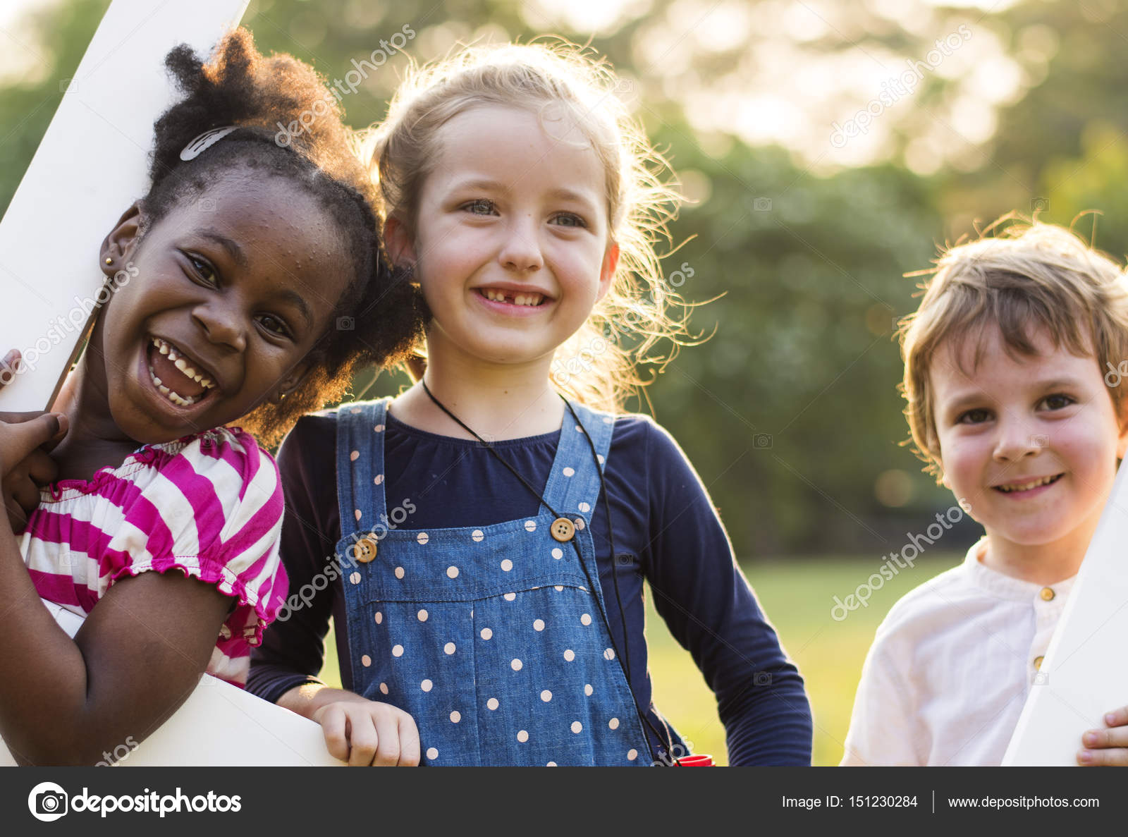 Kindergarten kids playing on playground — Stock Photo © Rawpixel #151230284