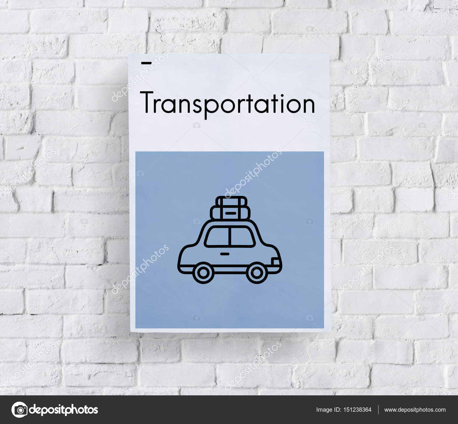 Placard on the white brick wall — Stock Photo © Rawpixel #151238364