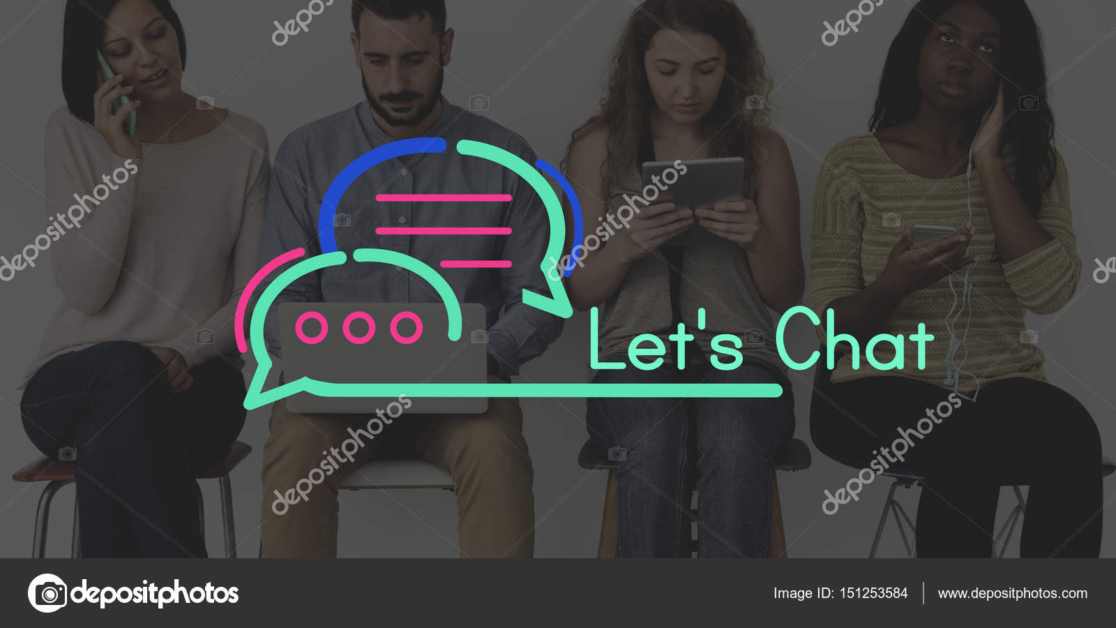 People using digital devices — Stock Photo © Rawpixel #151253584