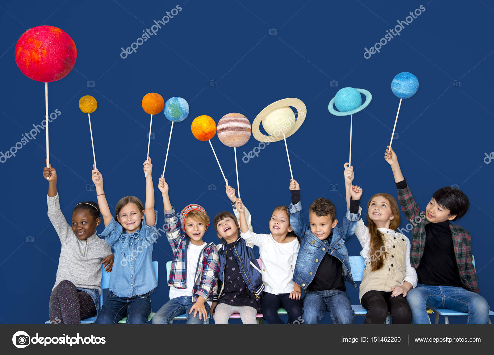 Children Holding solar system Stock Photo by ©Rawpixel 151462250