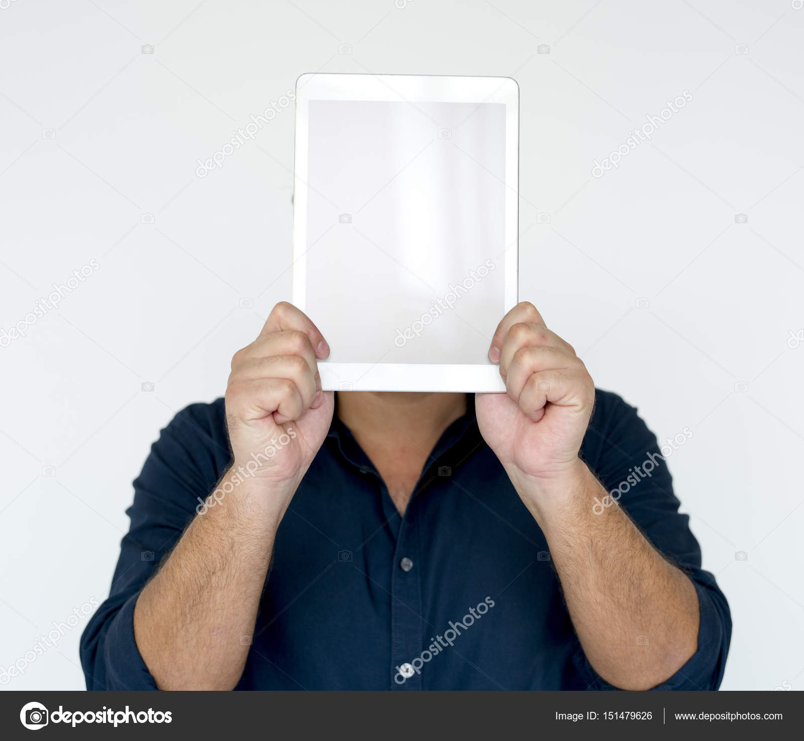 Man holding digital tablet Stock Photo by ©Rawpixel 151479626