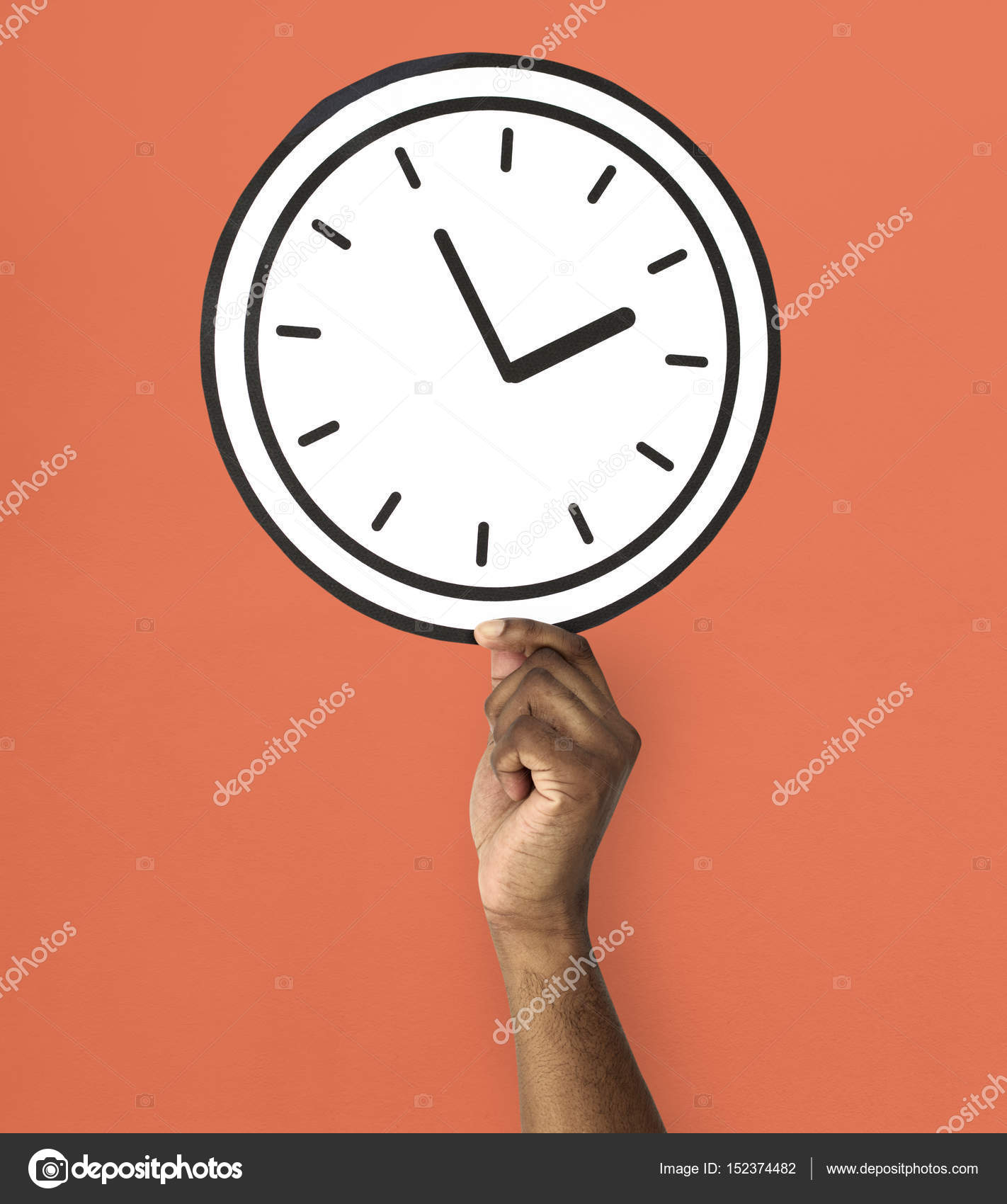 Hand Holding Clock Stock Photo by ©Rawpixel 152374482