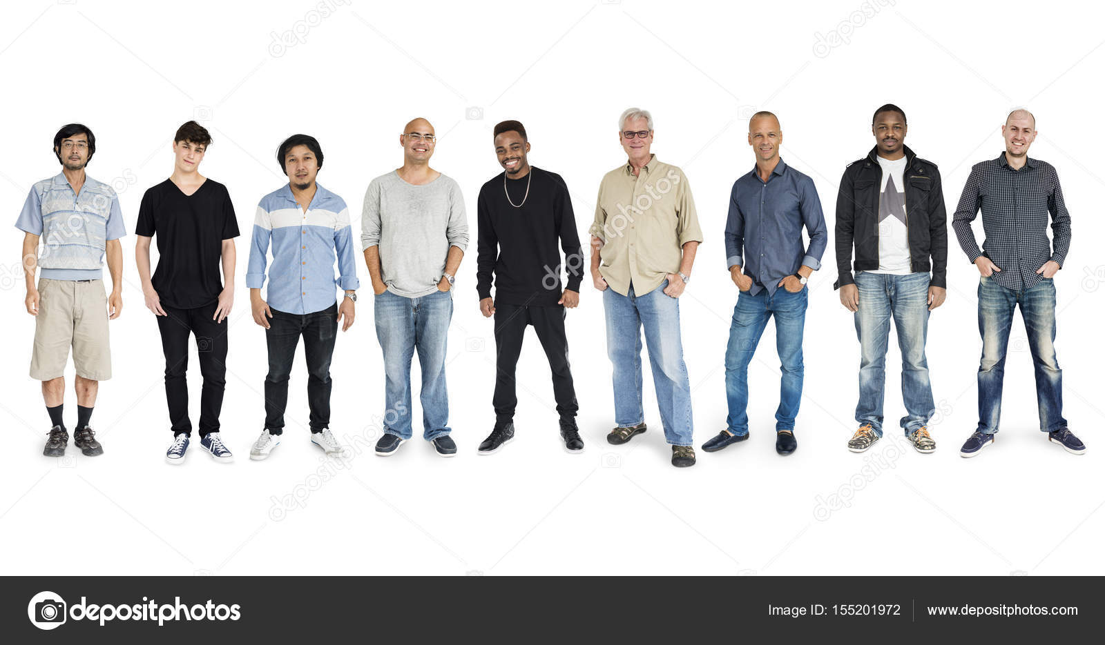Diversity Guys Having Fun