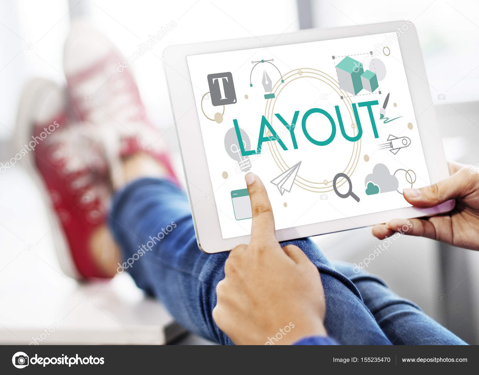 Person holding digital tablet Stock Photo by ©Rawpixel 155235470