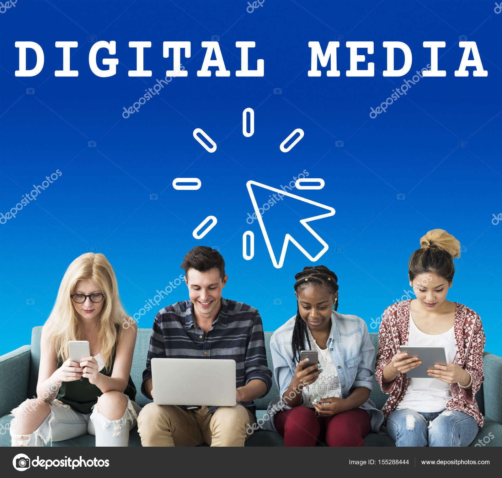 Friends using digital devices Stock Photo by ©Rawpixel 155288444