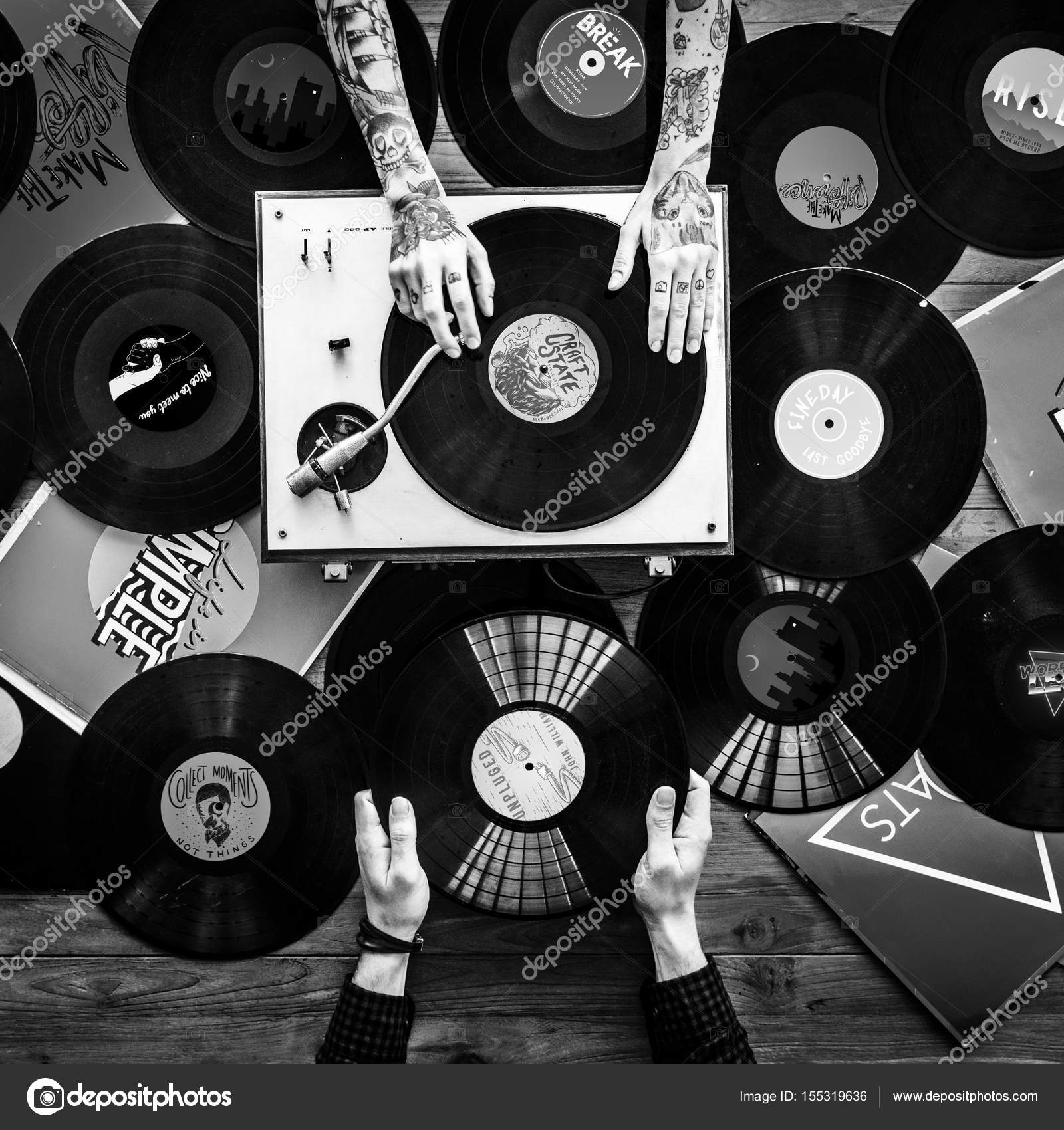 Vinyl Record Photography