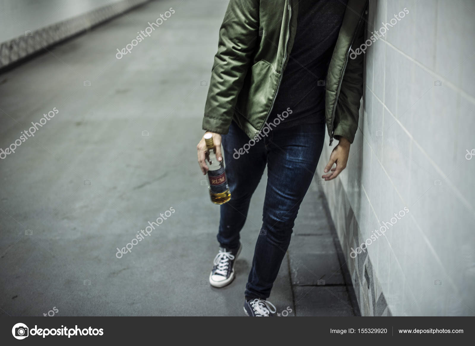 Drunk Guy Walking