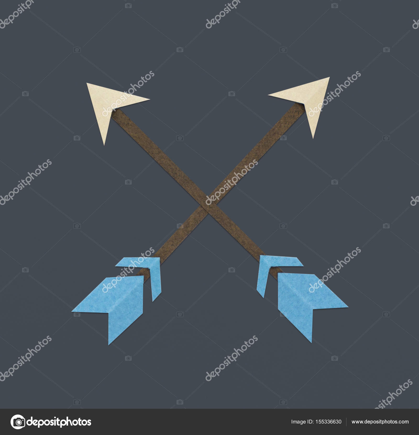 Two handmade arrows — Stock Photo © Rawpixel #155336630