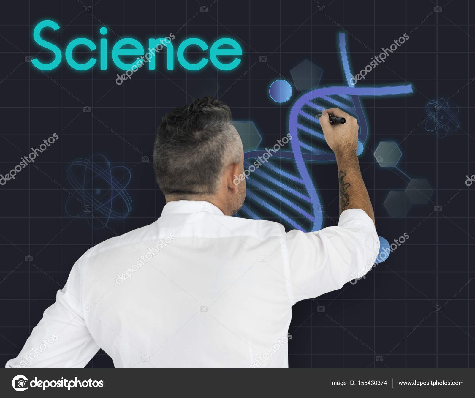 Scientist Working in Genetics Laboratory — Stock Photo © Rawpixel ...