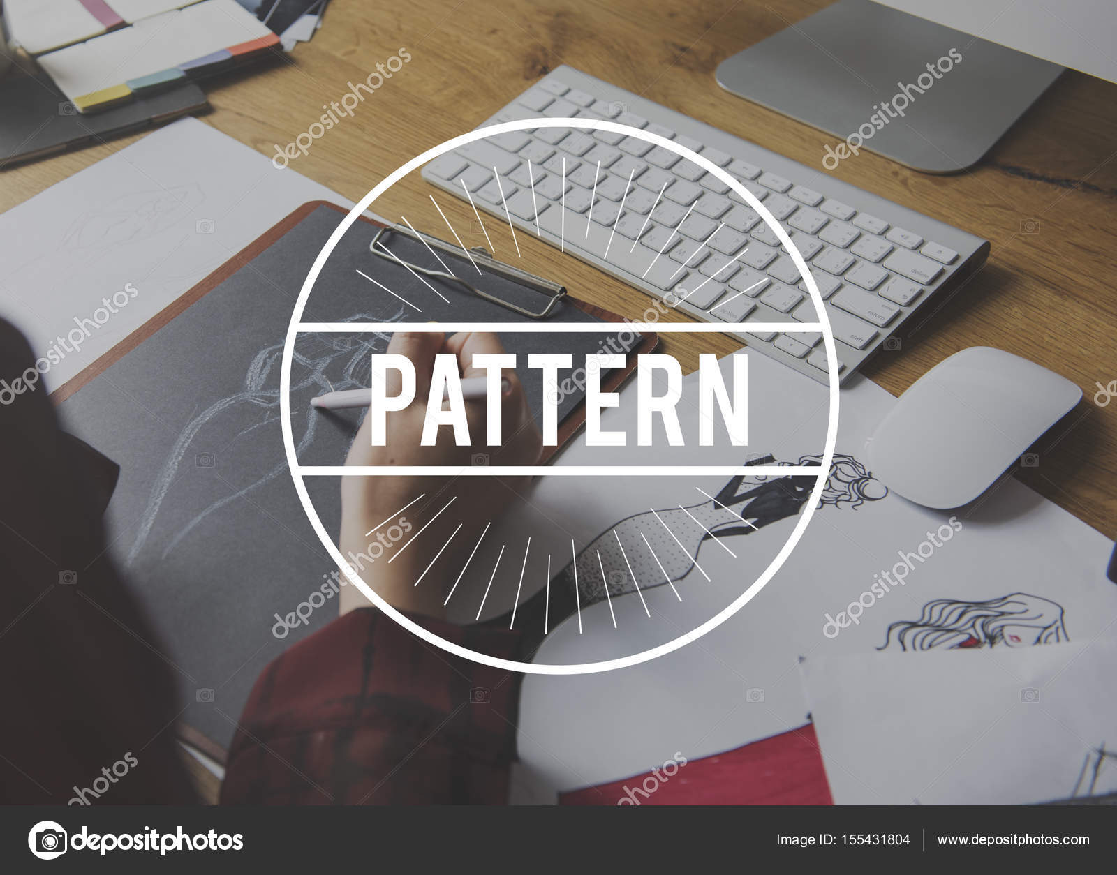 Person hands drawing at table — Stock Photo © Rawpixel #155431804