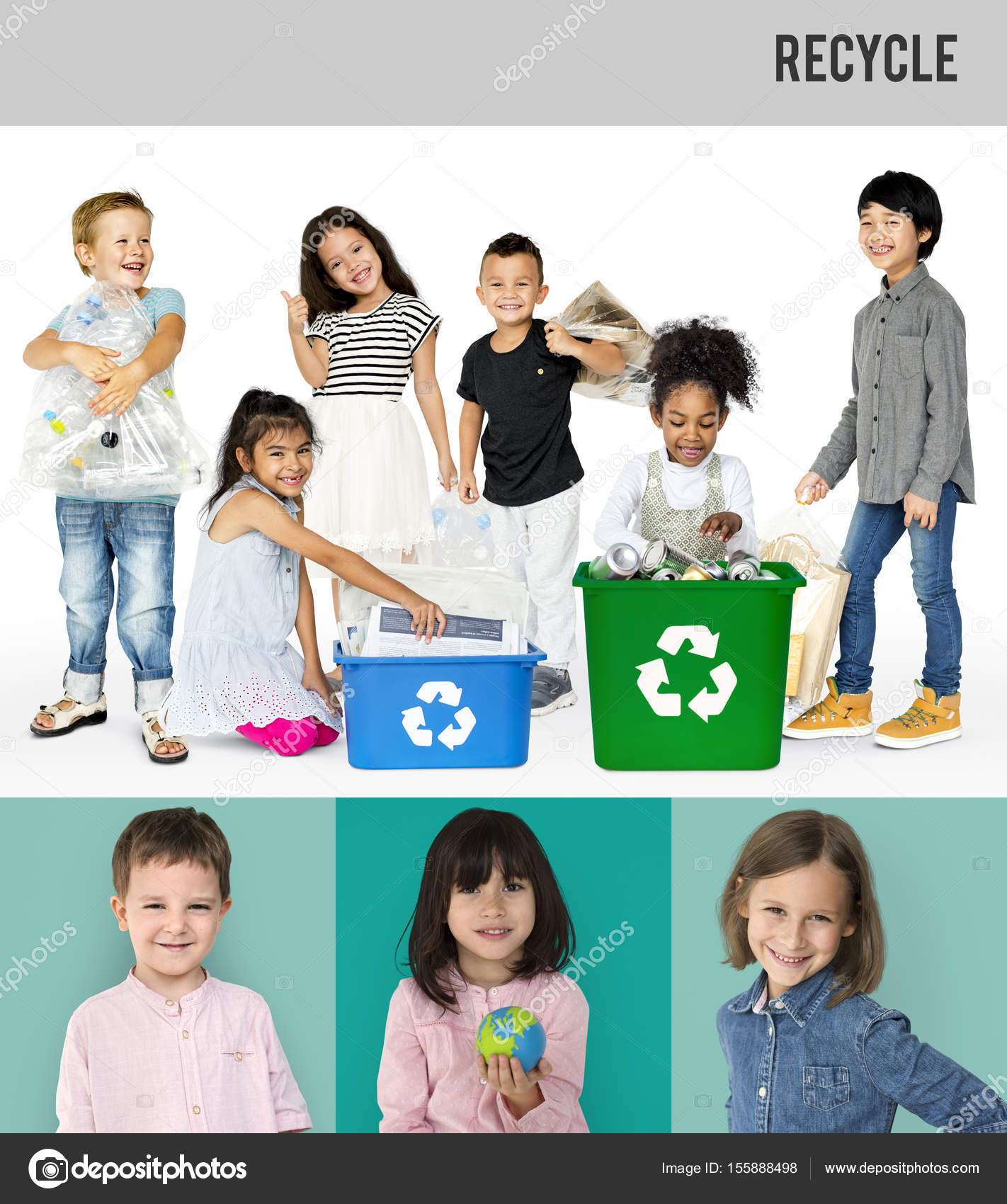 Recycling Signs For Kids