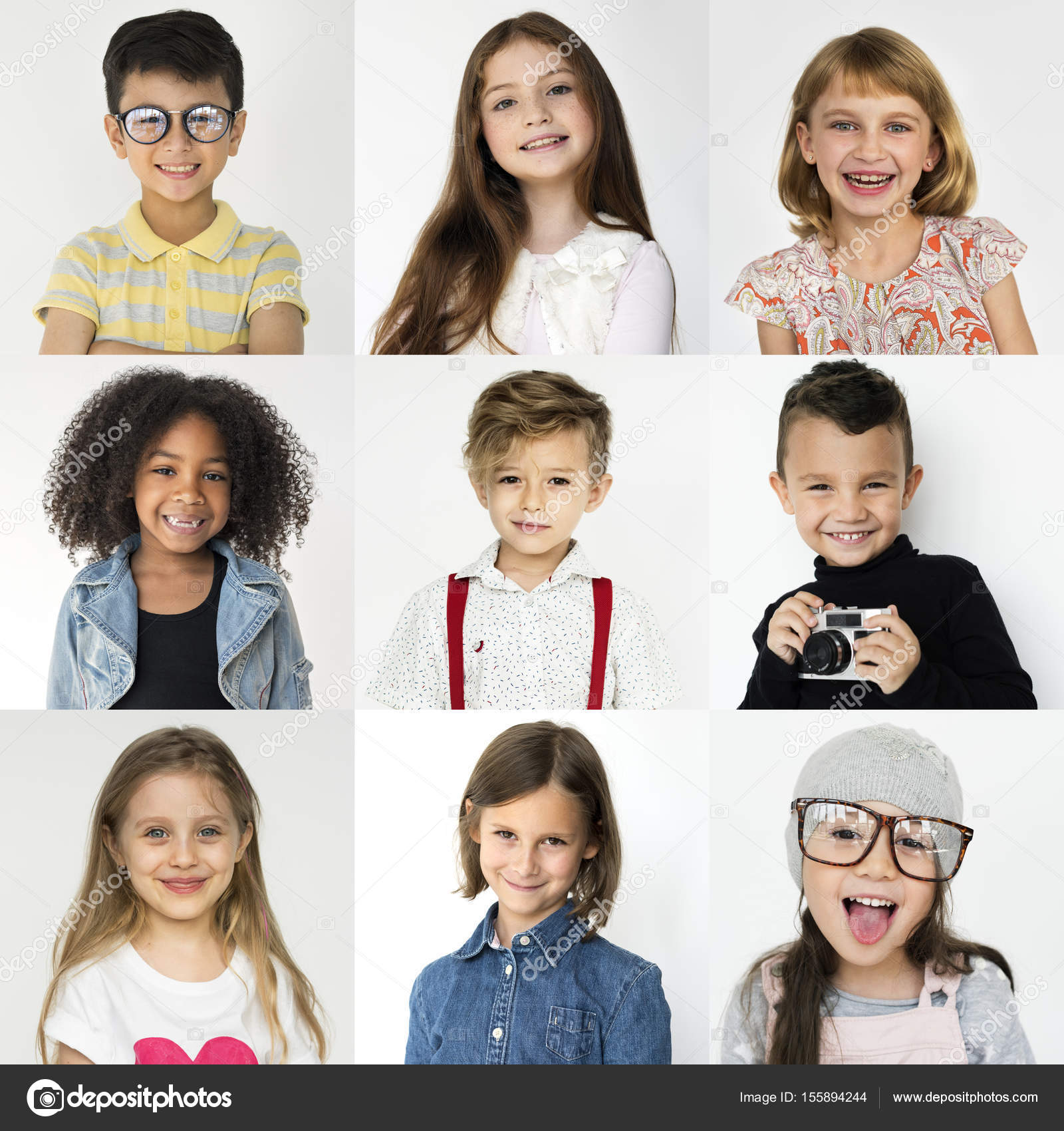 Adorable multicultural kids — Stock Photo © Rawpixel #155894244