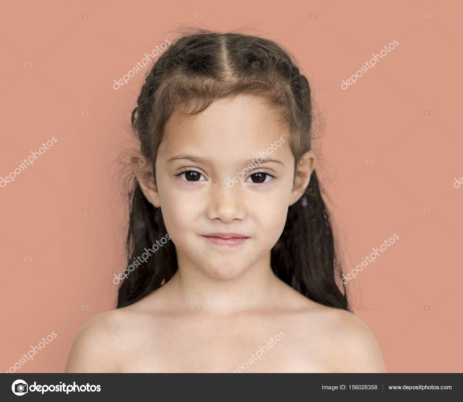 Kleines Mädchen Mit Nacktem Oberkörper Stockfotografie Lizenzfreie Fotos © Rawpixel 156026358