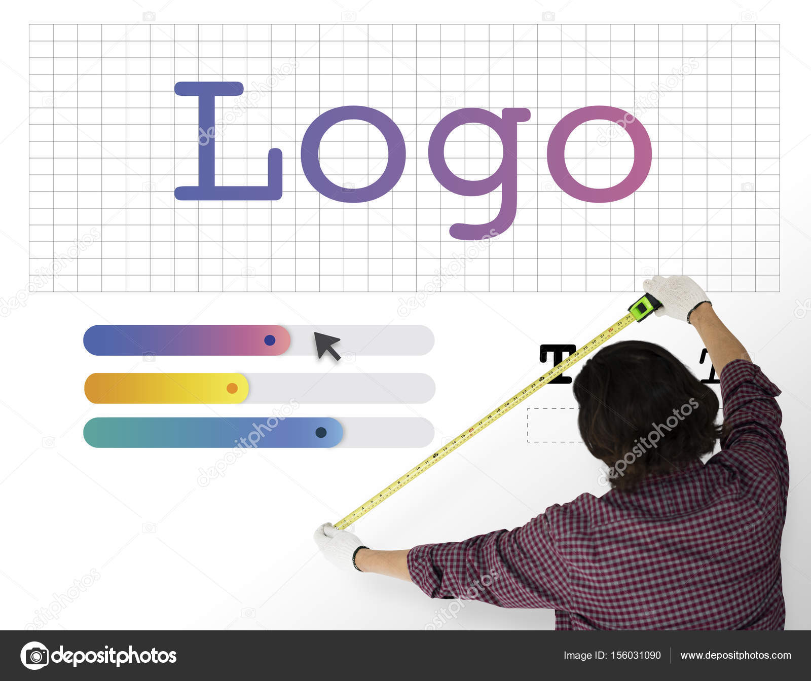 Man using tape rule — Stock Photo © Rawpixel #156031090