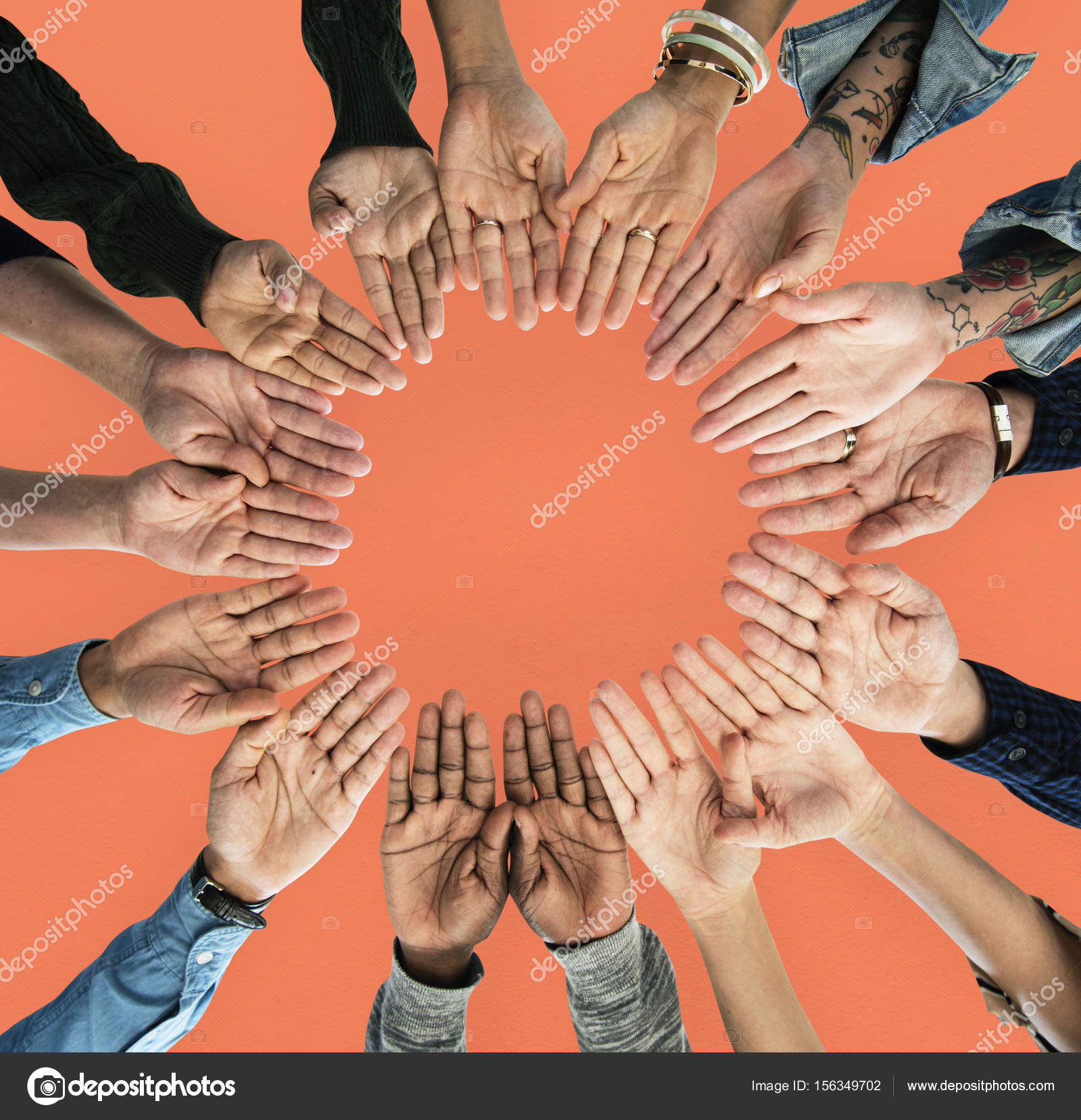Human hands together in circle Stock Photo by ©Rawpixel 156349702
