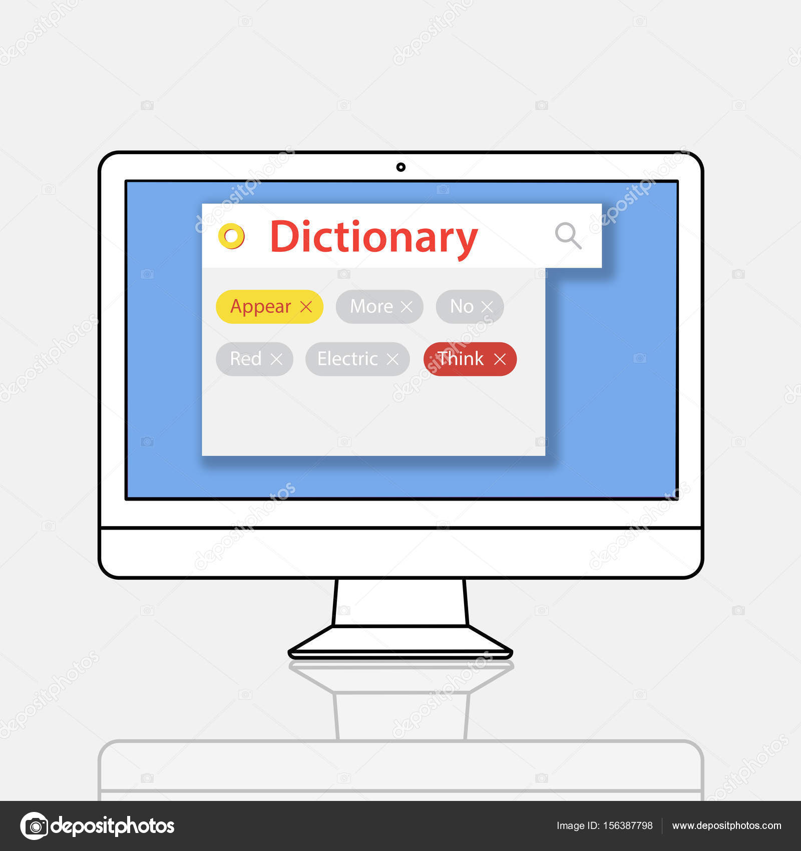 Graphic computer monitor — Stock Photo © Rawpixel #156387798