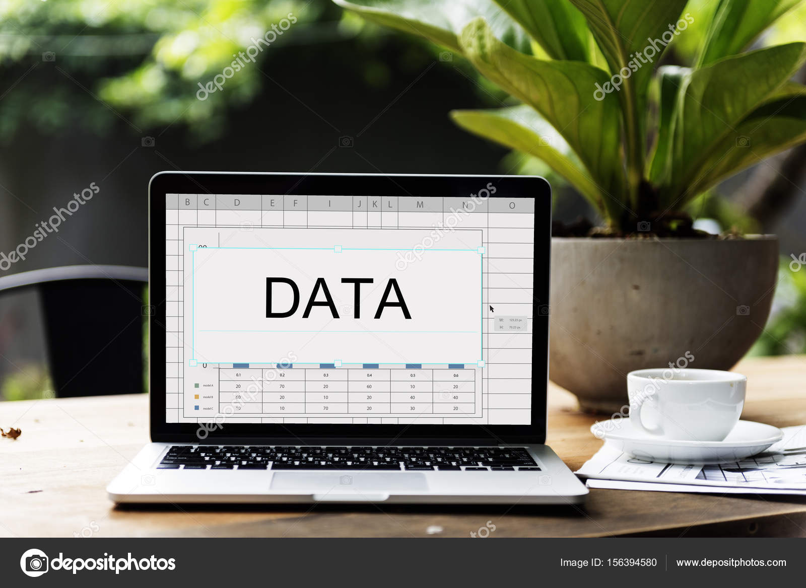 Open laptop on the table — Stock Photo © Rawpixel #156394580